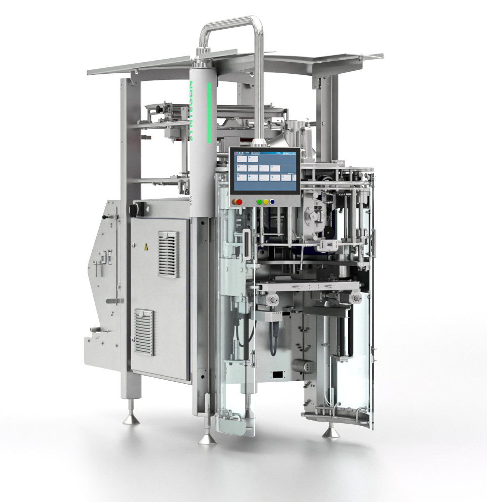 Vertical packaging of the future - SVX series » Syntegon
