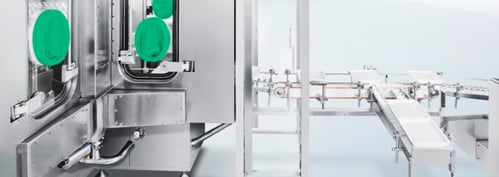 How to transfer products into barrier systems