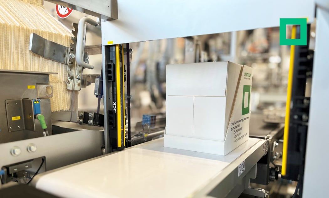 Flexible case packer for all licorice bags