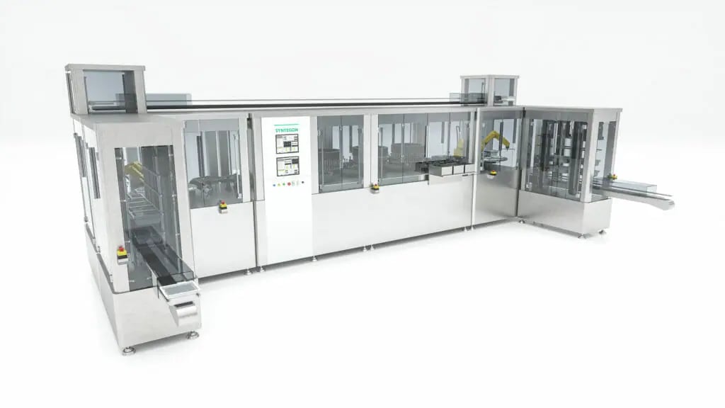 Syntegon introduces fully integrated syringe inspection line with AI