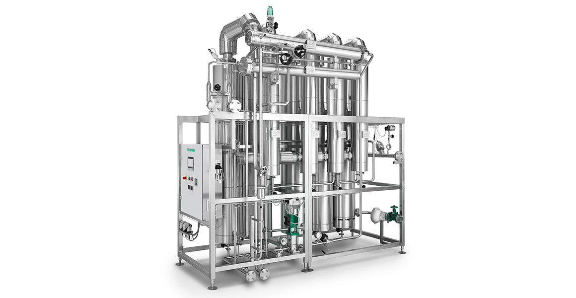Distillation-based pure media systems » Syntegon