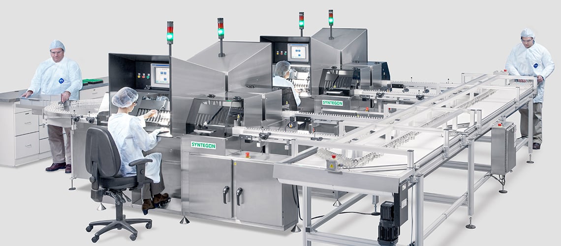 Semi-automated & Manual visual inspection » Syntegon