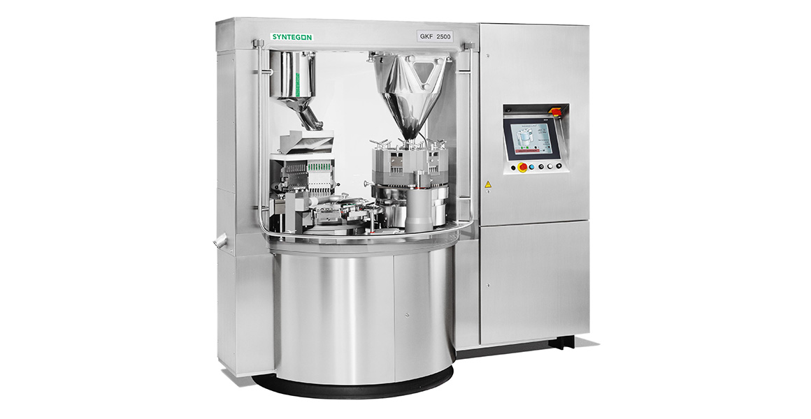Capsule filling machine – GKF Selection » Syntegon