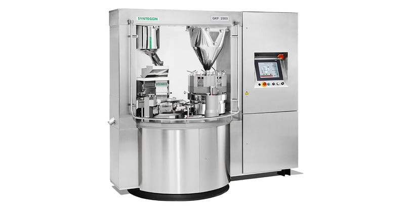 Capsule filling machine – GKF Selection » Syntegon