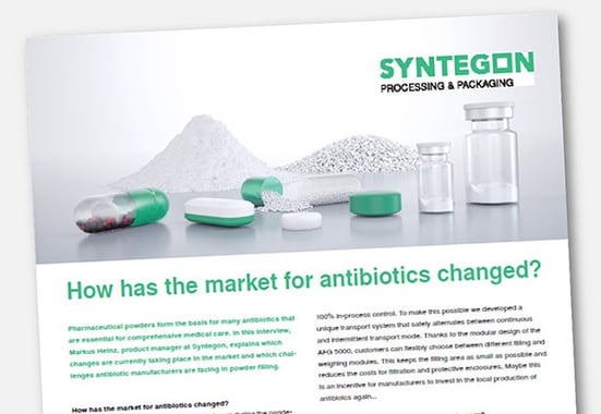 Dry powder filling machines » Syntegon