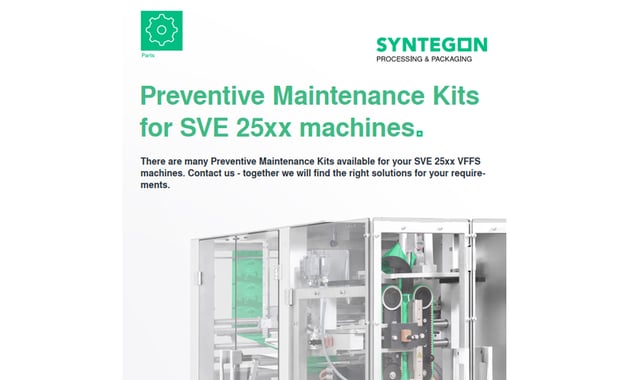 Preventive Maintenance Kits » Syntegon