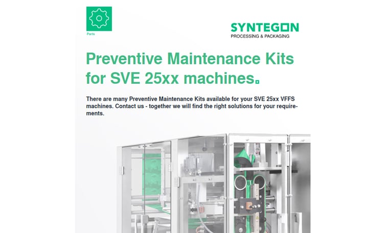 Preventive Maintenance Kits » Syntegon