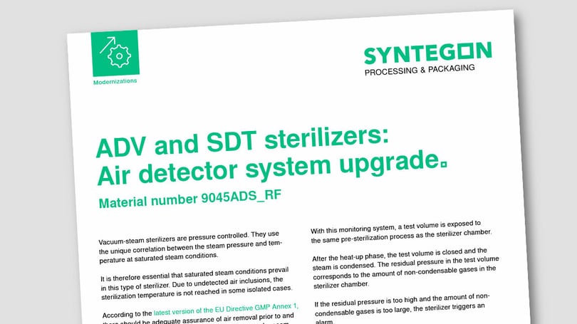 Annex 1 Compliance » Syntegon