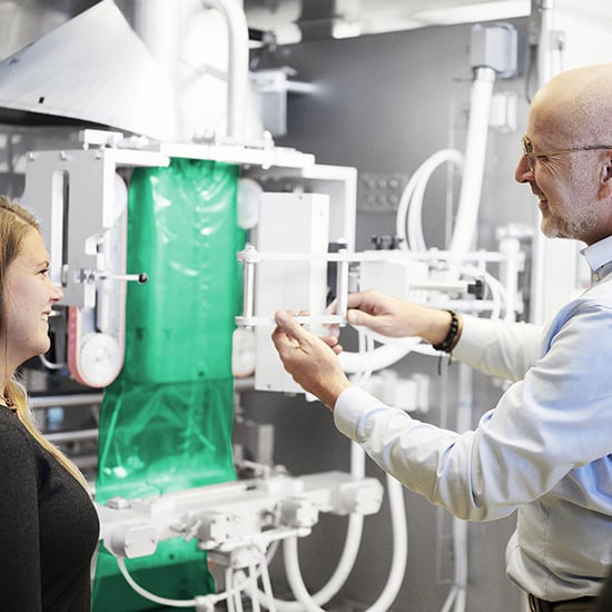 The packaging change