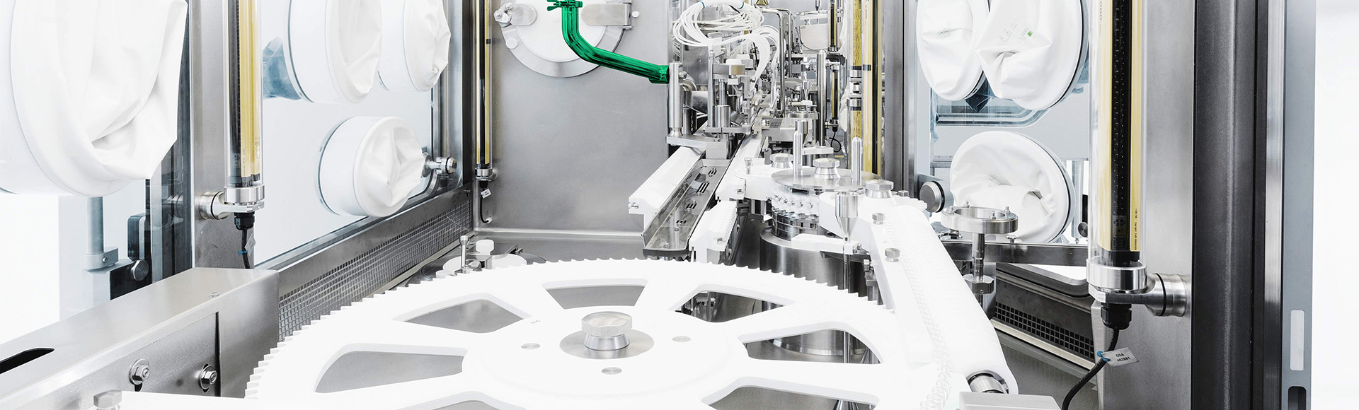 Filling bulk cartridges, syringes & vials » Syntegon