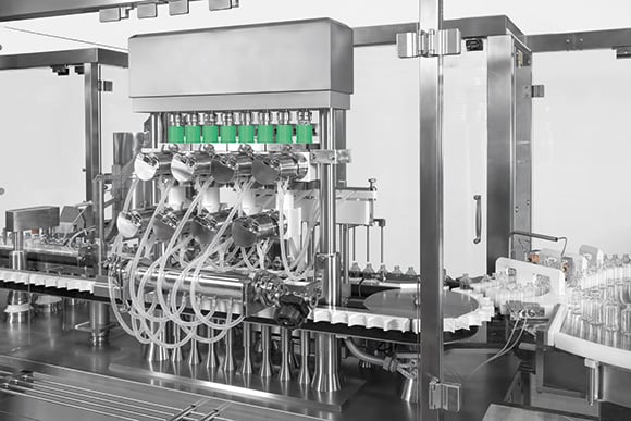 Filling of vials in bulk » Syntegon
