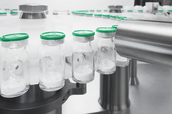 Filling of vials in bulk » Syntegon