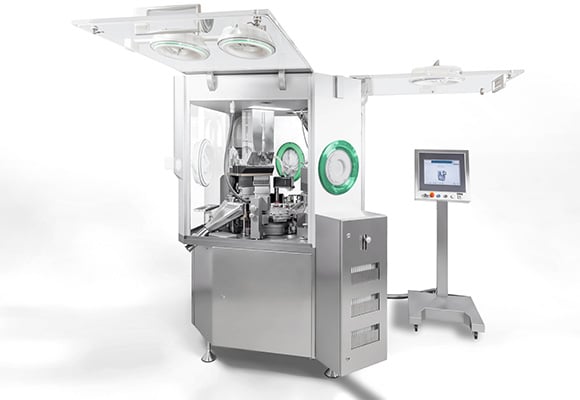 Capsule filling machine – GKF Containment » Syntegon