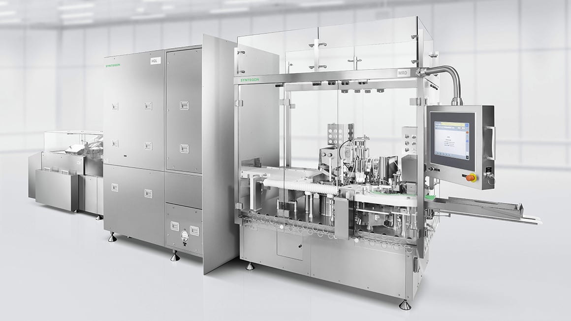 Filling bulk cartridges, syringes & vials » Syntegon