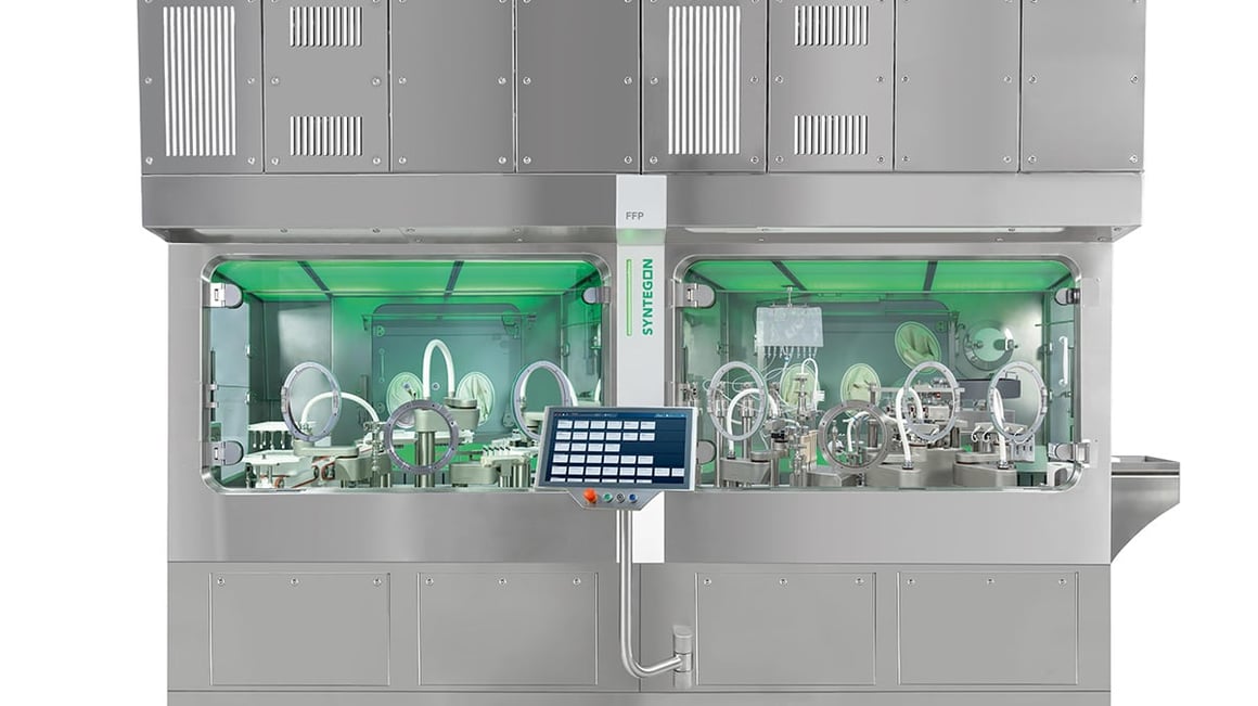 Filling bulk cartridges, syringes & vials » Syntegon