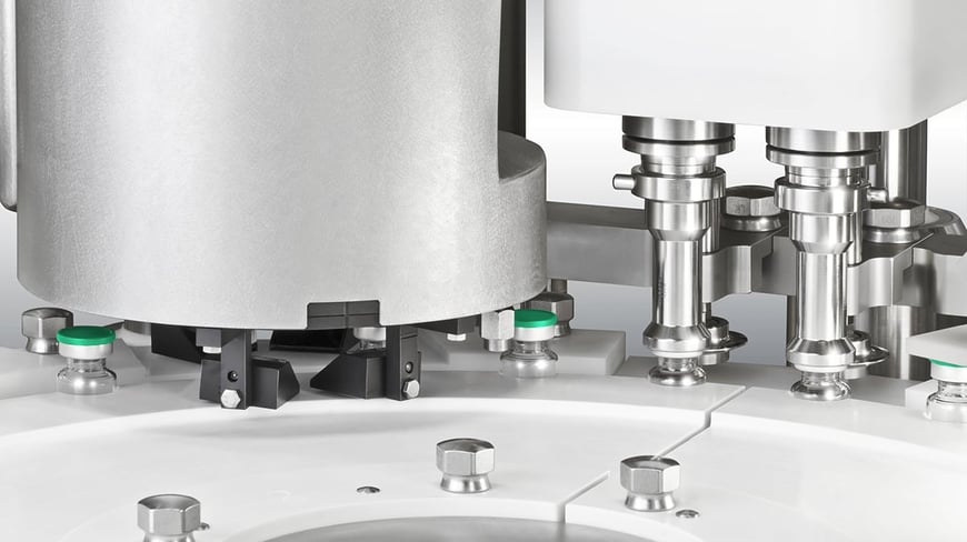 Cup filling machine| Capping & coding machines Syntegon