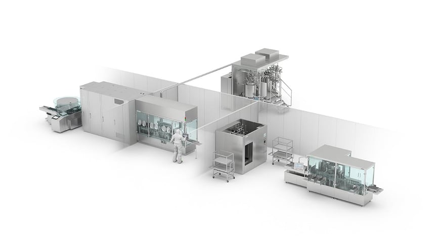 Ampoule filling machines » Syntegon