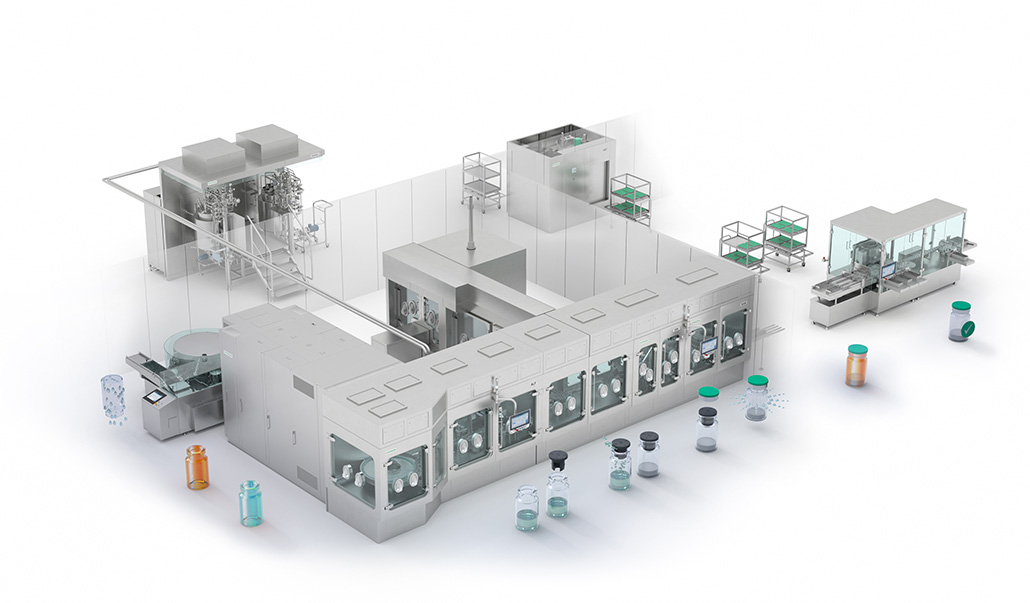 Vial filling machines » Syntegon