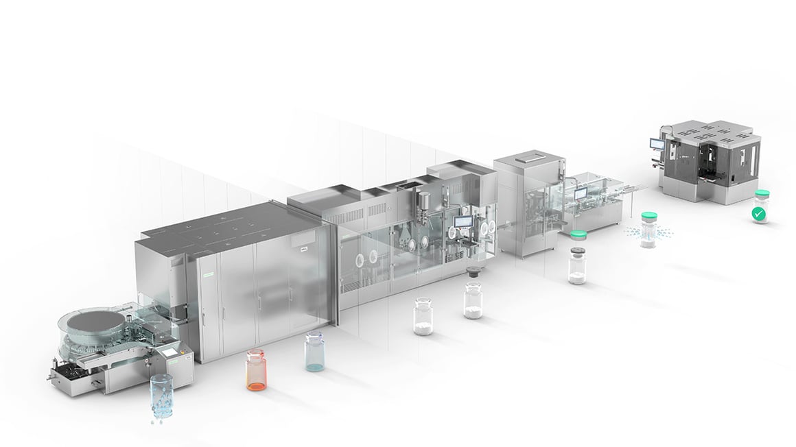 Dry powder filling machines » Syntegon