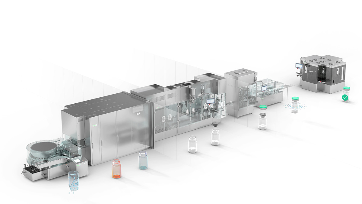 Dry powder filling machines » Syntegon