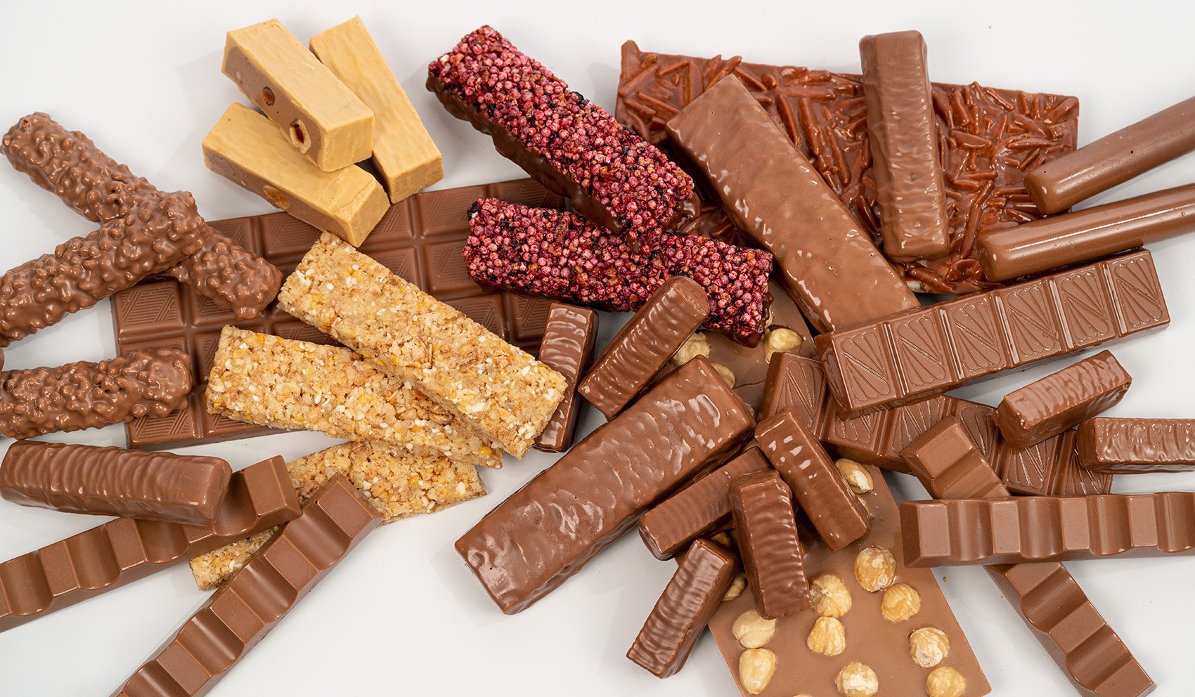 Schokolade & Riegeln Verpackungsmaschinen » Syntegon