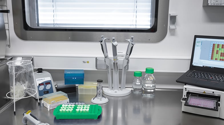 Laboratory services for liquid pharmaceuticals » Syntegon