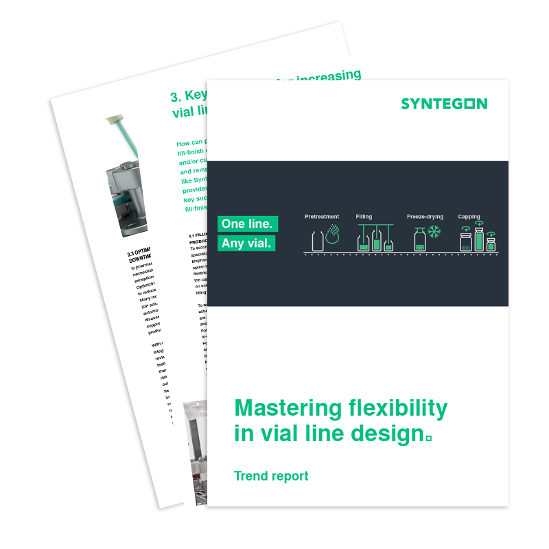 Flexibility in Vial filling » Syntegon