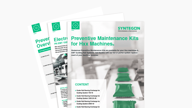 Preventive Maintenance Kits » Syntegon